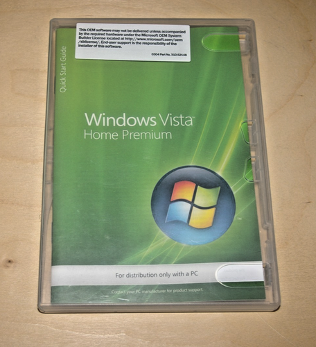Microsoft Windows Vista Home Premium 32 bit version disc | eBay UK