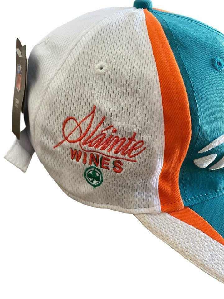 TaylorMade T Max Gear NFL Miami Dolphins Football Golf Strapback Hat ...