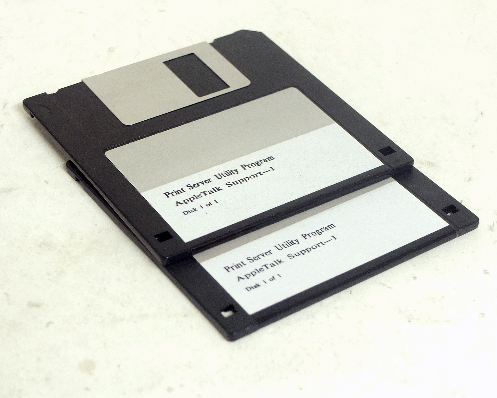 Print Server Utility Program AppleTalk TCP/IP Support 2x 3.5" Floppy ...