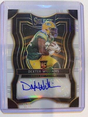 2019 Panini Select Packers Dexter Williams Rookie Auto /35 | eBay