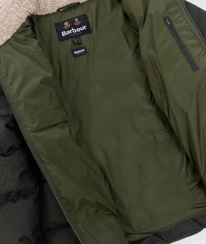 BARBOUR ALLIUM BAFFLE QUILTED JACKET FOR WOMAN-DARK OLIVE | eBay