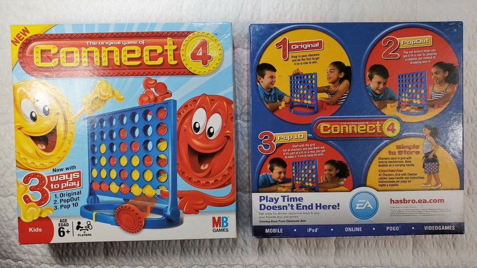 2008 Original Game of CONNECT 4 Board Game MB Games Hasbro | eBay