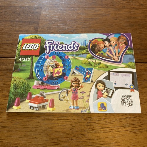 LEGO Friends Olivia’s Hamster Playground Set **MANUAL ONLY** 41383 | eBay