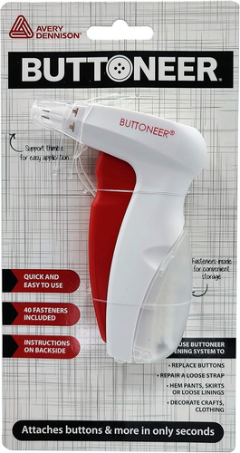 Button Fastening System - New and Improved! - Attaches Buttons & More ...