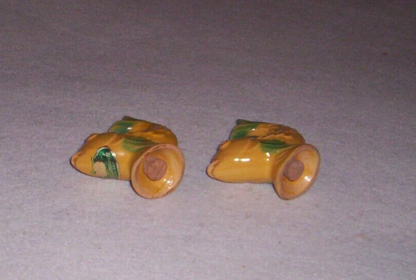 Vintage Rosemeade Pottery Yellow fish salt & pepper shakers | eBay