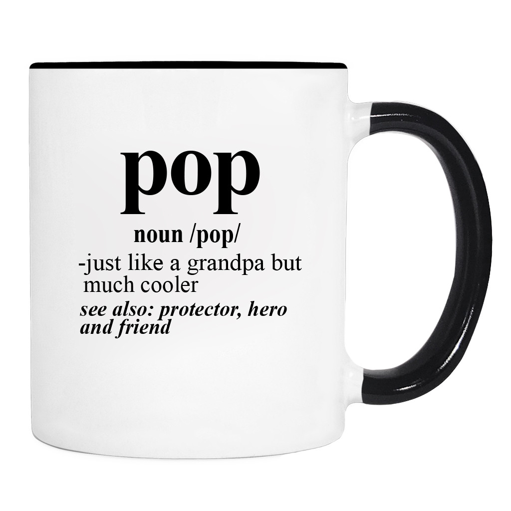 Pop Noun - 11 oz Mug - Pop Gift - Pop Mug - Pregnancy Reveal | eBay