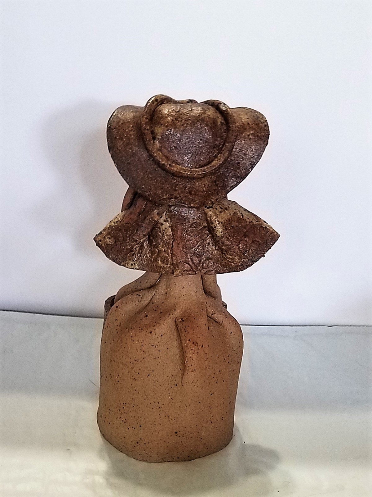 VINTAGE *NICE* Beautiful TERRACOTA clay Faceless ceramic Doll | eBay
