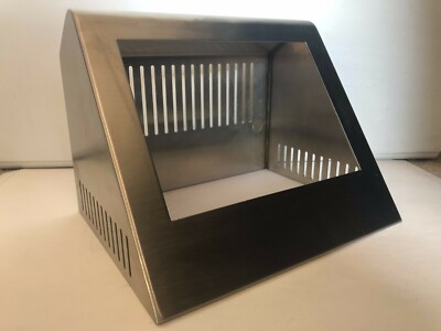 Stainless Steel HMI Enclosures, 5 inch, sloped, vented | eBay