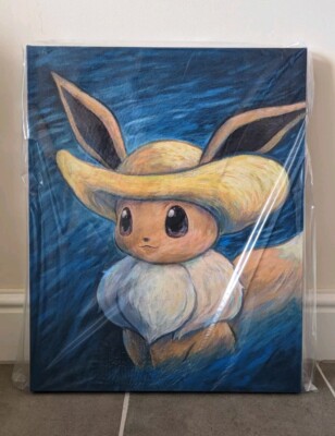 Pokémon Center × Van Gogh Museum: Eevee Inspired by Self-Portrait ...