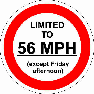 56 MPH Limited Sticker Decal Funny Novelty | eBay UK