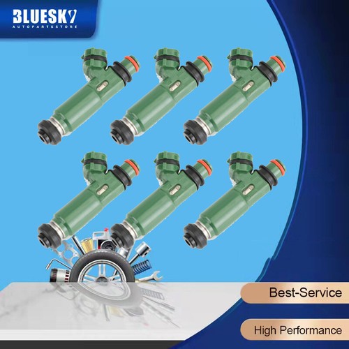 6X Fuel injectors For TOYOTA 1FZ-FE LANDCRUISER FZJ78 79 105 23209 ...