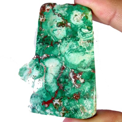 170.75Cts. NATURAL GREEN CHRYSOCOLLA SLAB POLISHED ROUGH Specimen | eBay