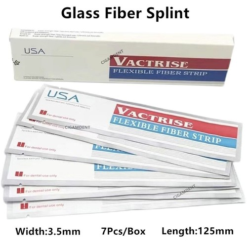 1Box Dental Glass Fiber Splint Light Cure Composite Resin Bonding Strip ...