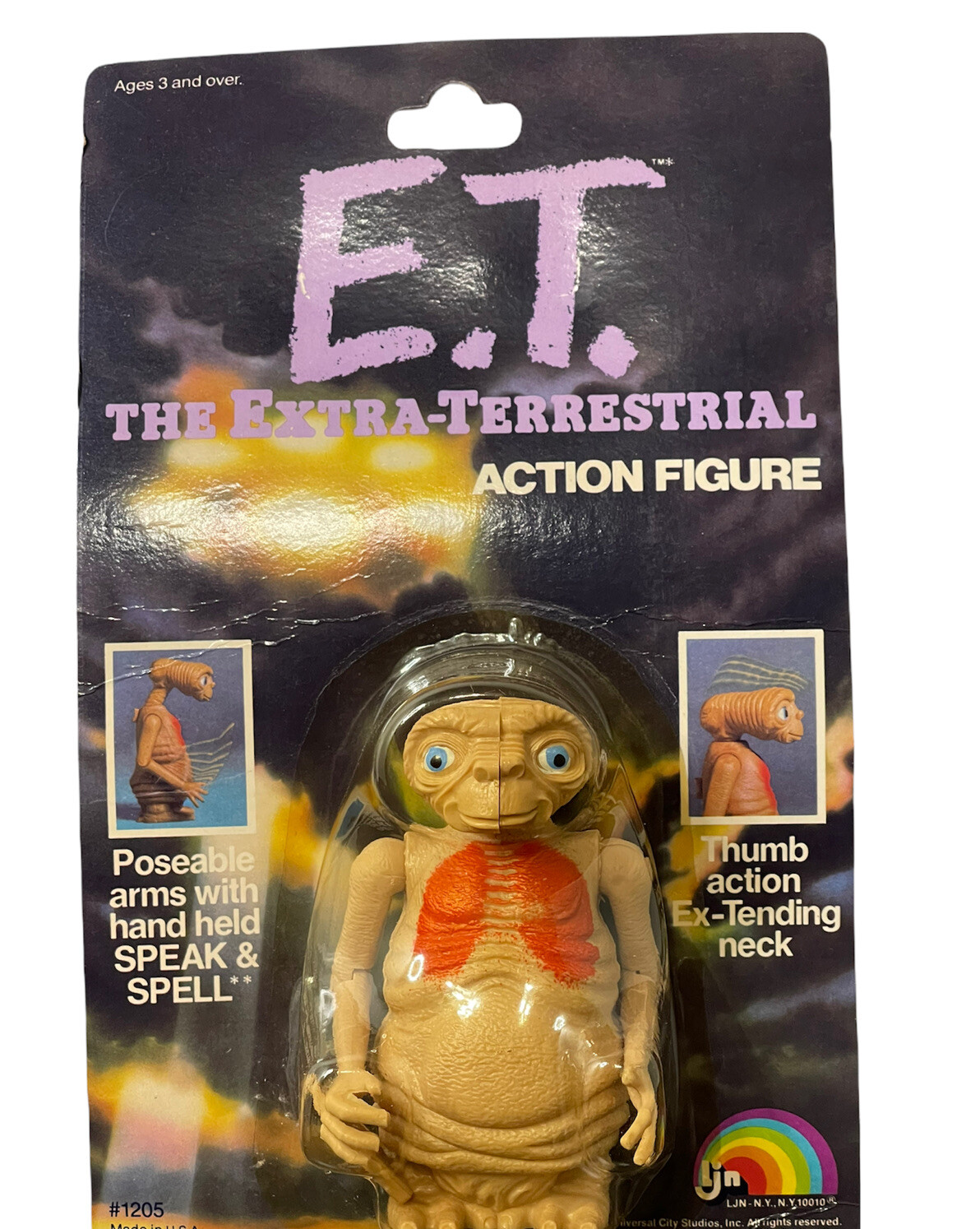 Vintage Et The Extra Terrestrial Action Figure 1982 46b2 for sale ...