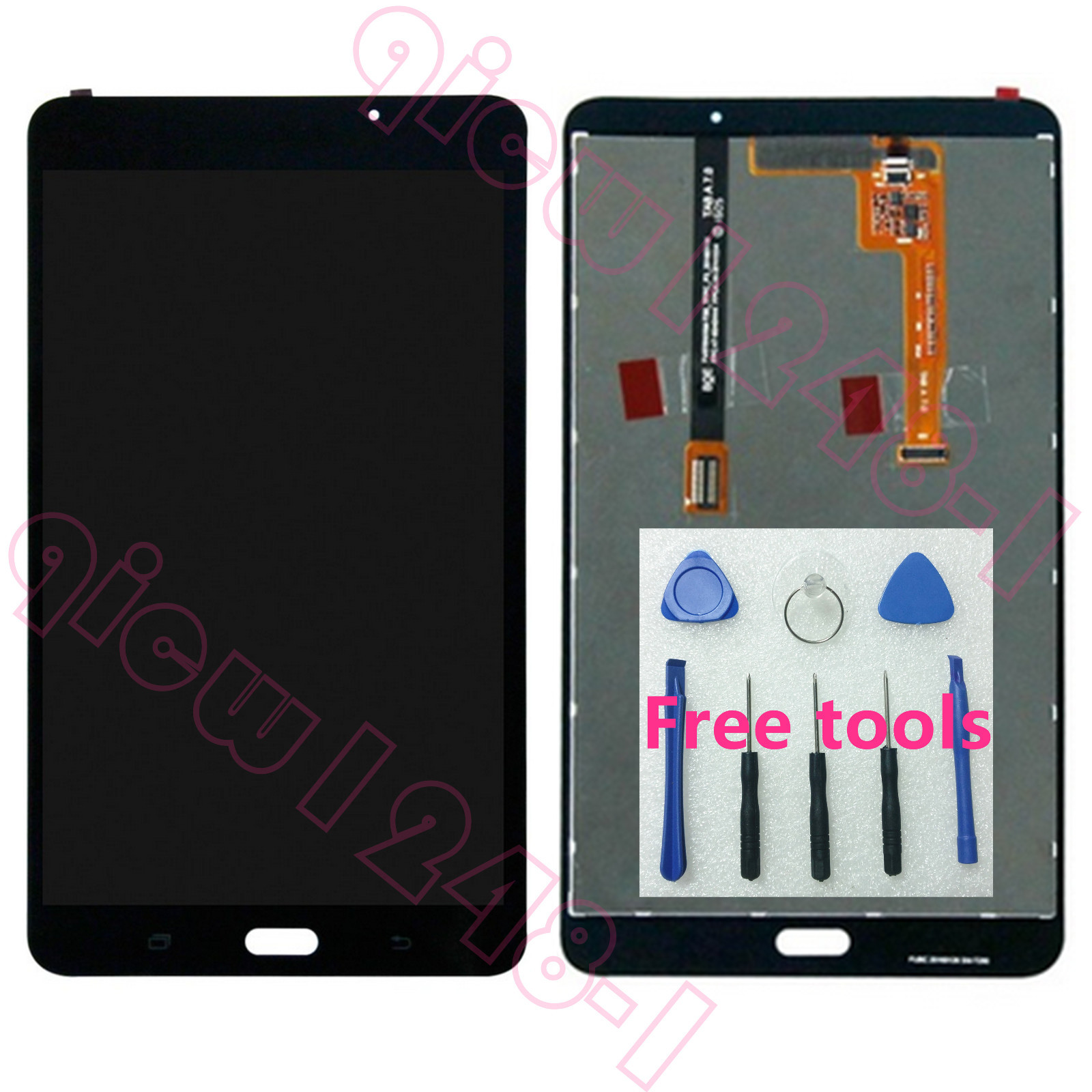 Black Touch Digitizer Screen LCD Assembly For Samsung Galaxy Tab A 7.0 ...