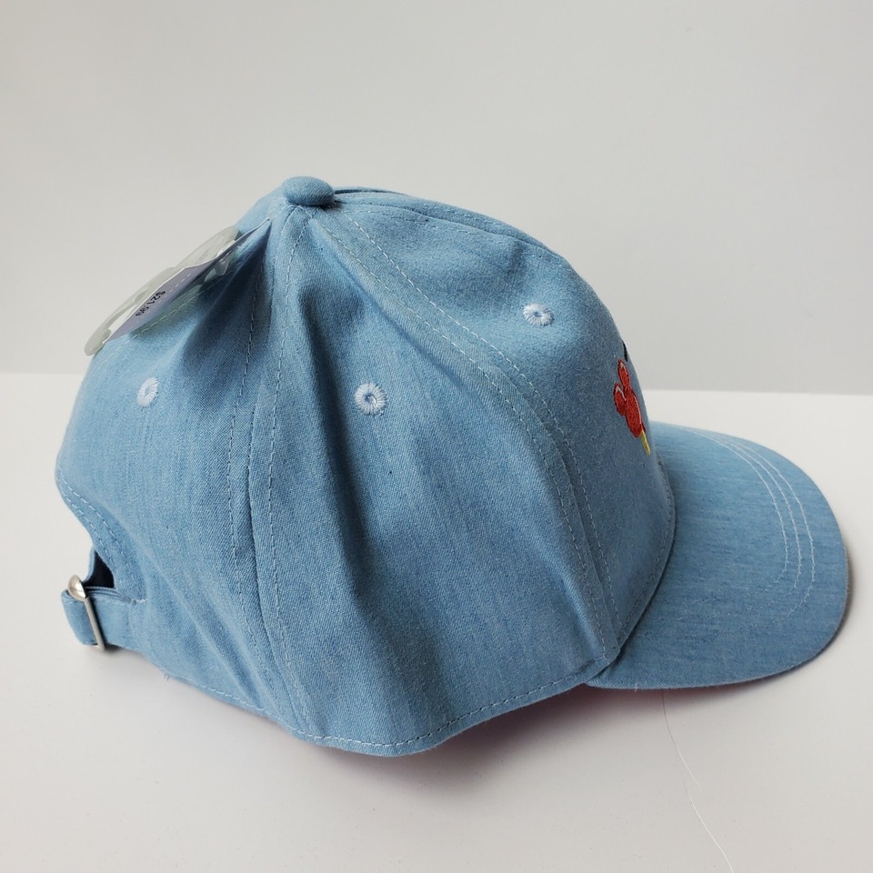 Disney Parks Mickey Pluto Donald Ice Cream Adjustable Denim Baseball ...