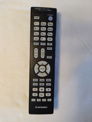 Genuine Mitsubishi 3332RA3-00 Diamond TV Remote Control | eBay