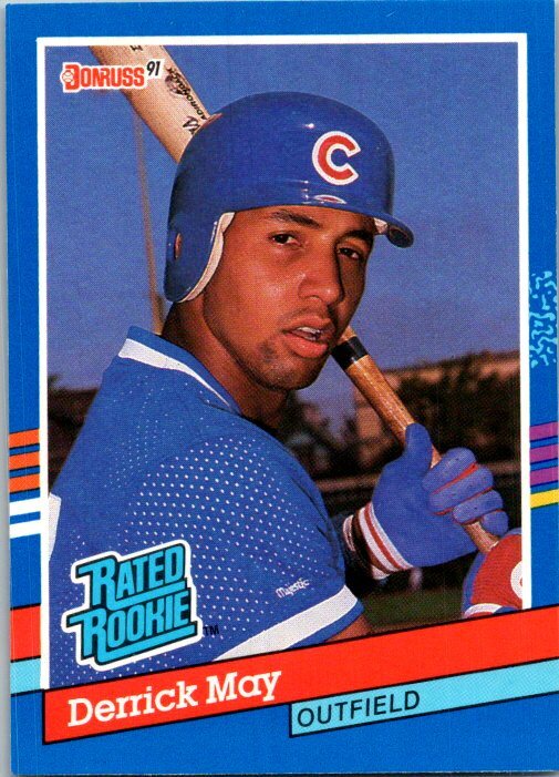 1991 Donruss Baseball 36 Derrick May | eBay