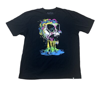 Into The AM T Shirt Men’s 2XL Multicolor Skull Graphic Tee Print Casual ...