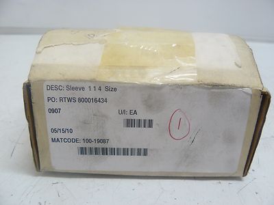 NEW SLEEVE 1 1/4 VALVE MATCODE 100-19087 | eBay