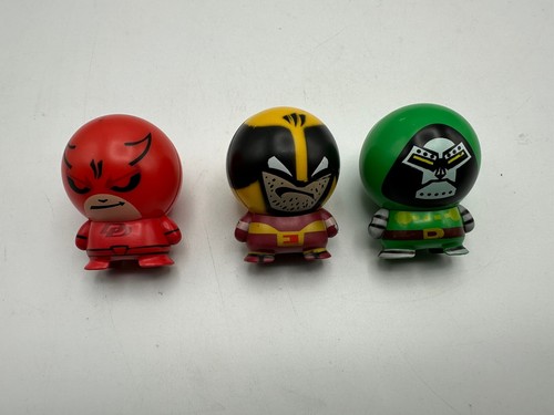 Dare Devil Wolverine Doctor Doom Mini Figures Marvel Universe Super ...