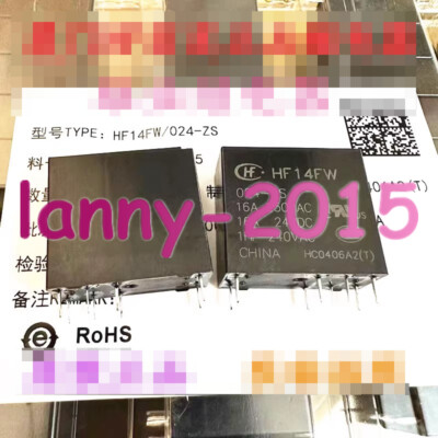 1PC New HF14FW-024-ZS 24V 16A 8-pin HF relay #HJ | eBay