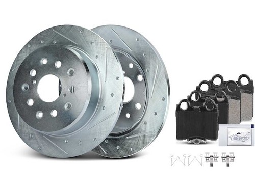 For 1998-2000 Lexus GS400 Brake Pad and Rotor Kit Rear APR 55363VWDZ ...