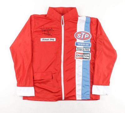 Richard Petty Autographed STP Racing Windbreaker Jacket–NASCAR Legend ...