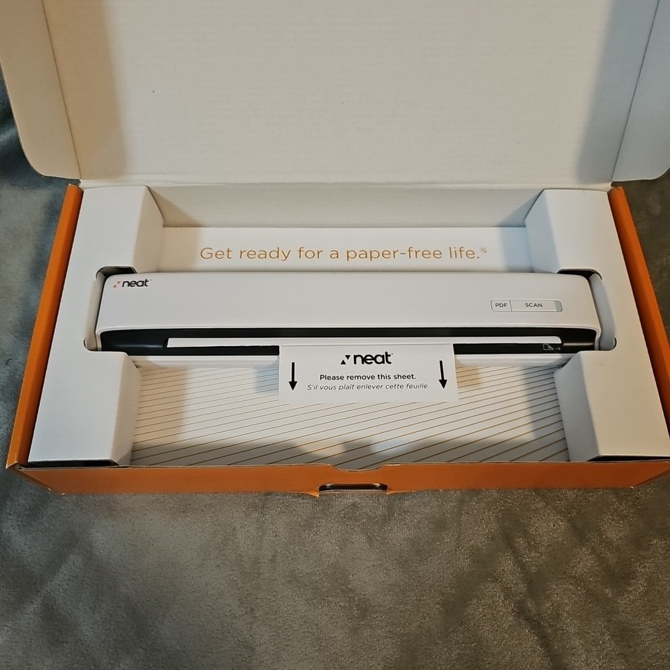 NeatReceipts Mobile Document Scanner Digital Filing System USB PC/Mac ...