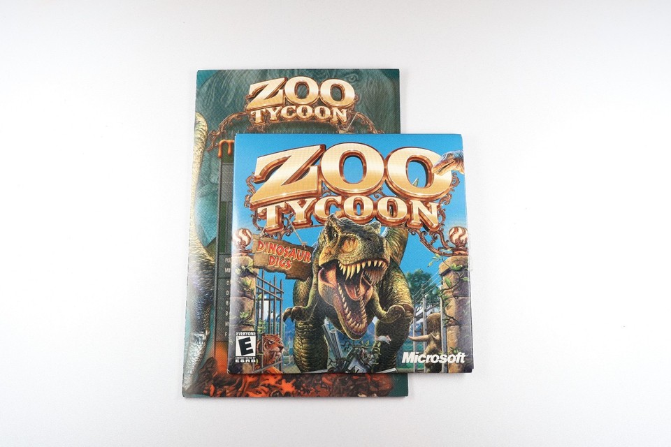 Zoo Tycoon Dinosaur Digs Expansion Pack - PC CD-ROM Boxed | eBay