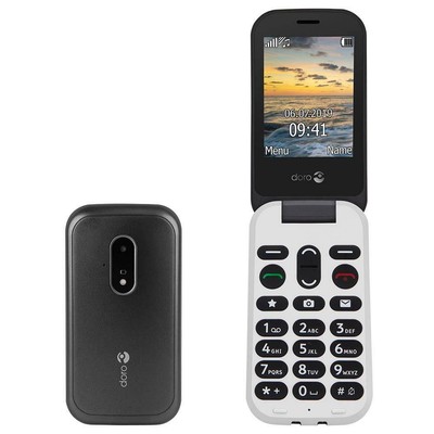 Doro 7030 Dual sim, Brand New Black &White Factory Unlocked. | eBay