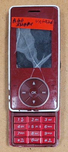 LG Chocolate VX8500 - Cherry Red ( CDMA ) Rare Cellular Slider Phone | eBay