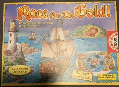 Educa Family Games Race for the Gold! Pirate Learning Game Ages 5+ | eBay
