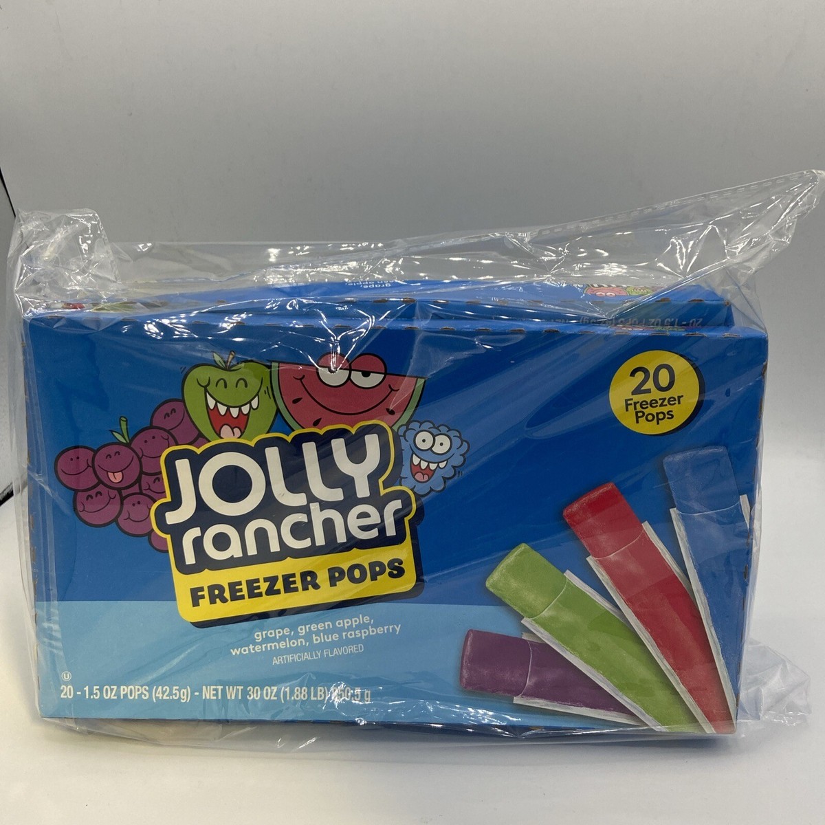 Jolly Rancher Freezer Pops