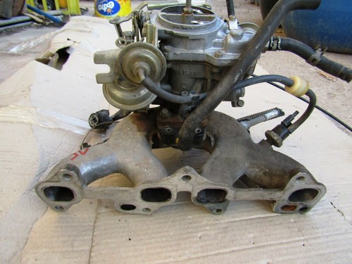 TOYOTA STARLET EP70 ENGINE 1E 1,0cc FWD INTAKE MANIFOLD WITH CARBURETOR ...