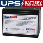 Chiway SJ12V10Ah-A 12V 10Ah F1 Replacement Battery | eBay