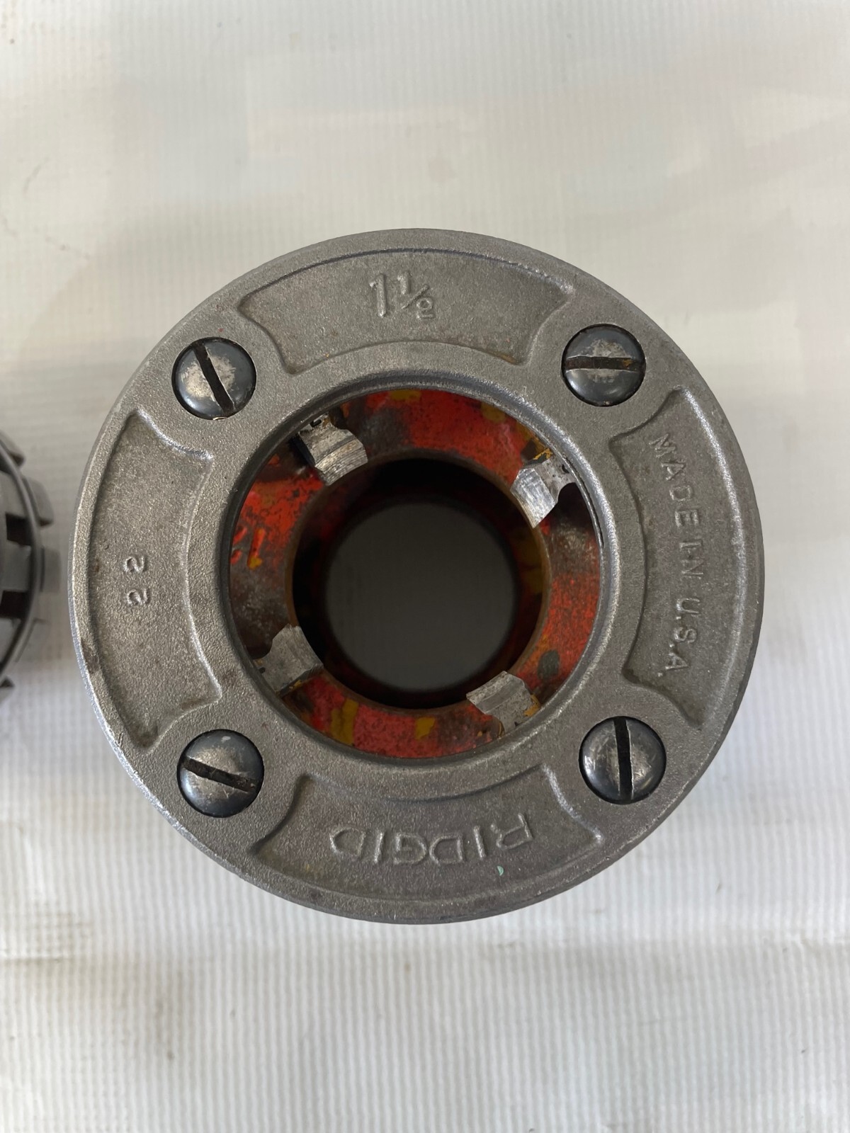 Ridgid Exposed Rachet Threader Set 17 Pieces, Ratchet Threader & Strap ...