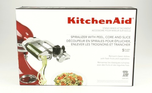 *KitchenAid Spiralizer with Peel, Core and Slice KSM1APC Attachment NIB ...