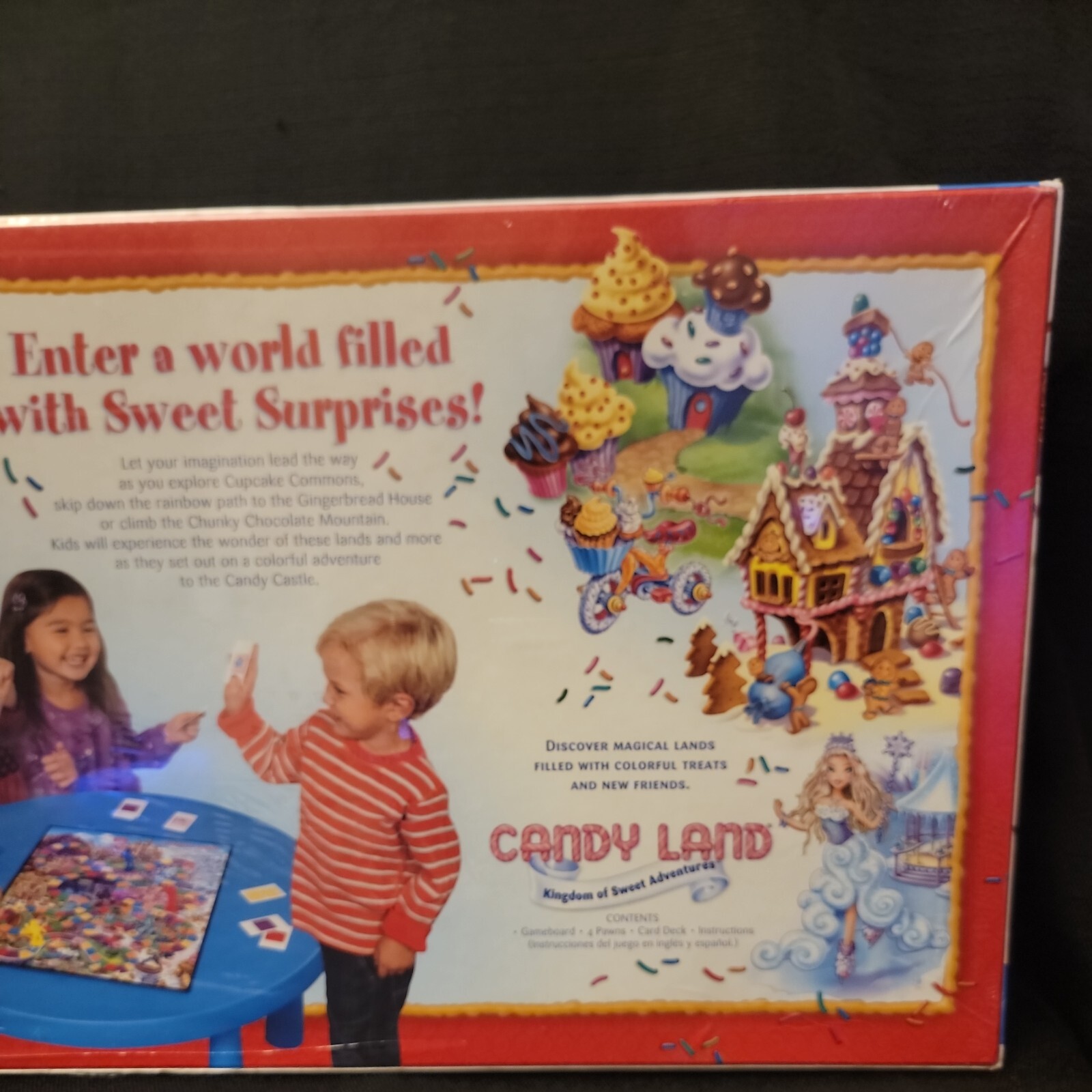 NEW 2010 CANDY LAND CANDYLAND Kingdom of Sweet Adventures Board Game ...