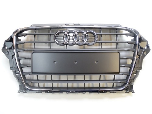 Original Audi A3 8V Kühlergrill Frontgrill steingrau grau - 8V3853651 ...