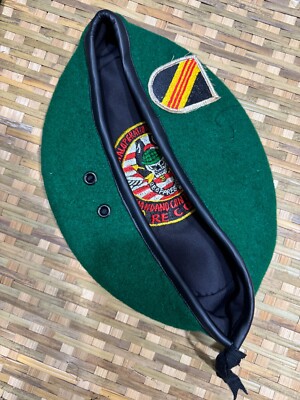 GREEN BERET , 5th Special Forces Group MACV-SOG RT OREGON CCC BERET ...