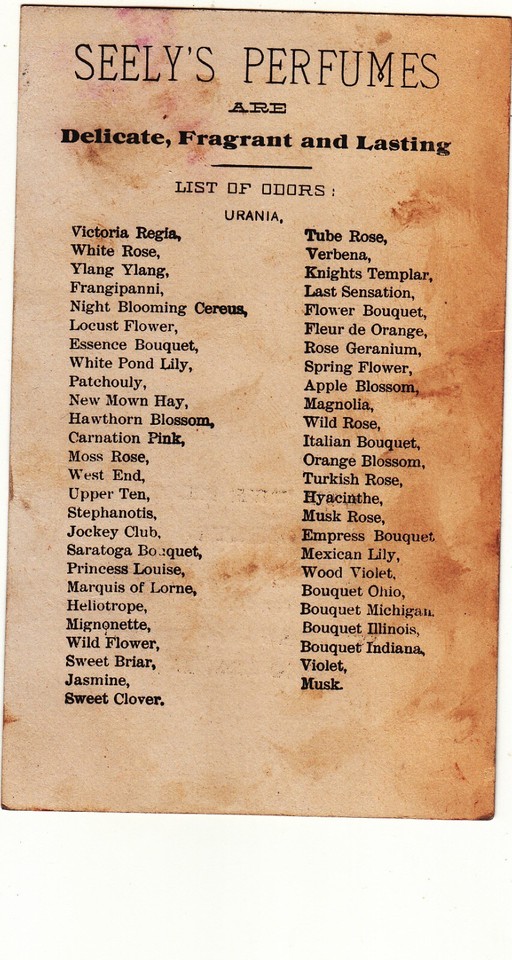 Seely's Flavoring Extracts Wm Gauss Druggist Peoria Black Man Window ...