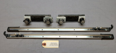Top Rails with End Caps and Rollers WD27X22351 GE | eBay