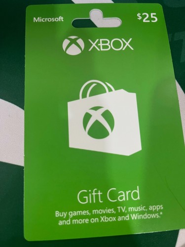 $25 Xbox Gift Card | E-Delivery | eBay