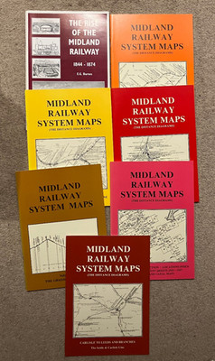 Midland Railway System Maps (Vols 1-6) + Rise of the Midland Railway ...
