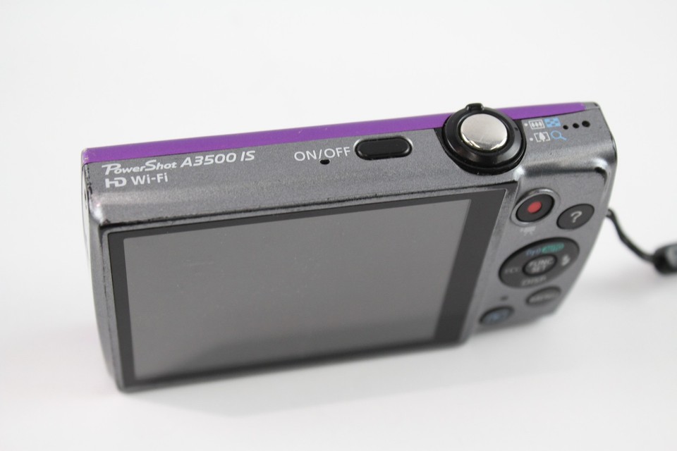 Canon Powershot A3500 IS Digital Compact Camera Working w/ Canon 5x ...