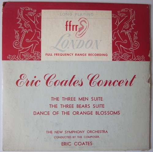 Eric Coates Concert - The New Symphony Orchestra - London LPS.27 EX/VG+ ...