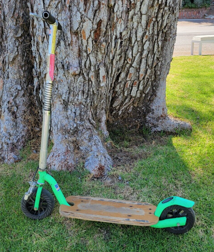 GoPed Knowped Kick Push Scooter Rare Classic Green Go Ped USA | eBay
