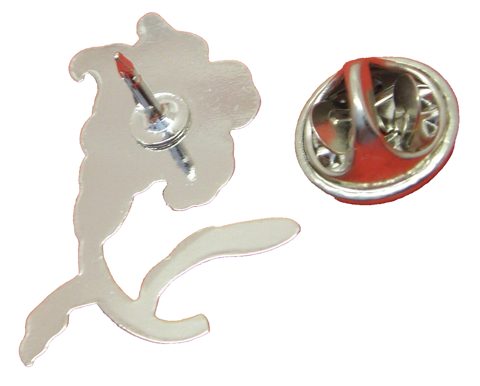 Lily Flower Pin Badge Lilium Brooch | eBay