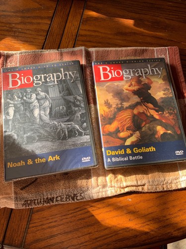 BIOGRAPHY DVD NOAH & THE ARK & DAVID & GOLIATH | eBay